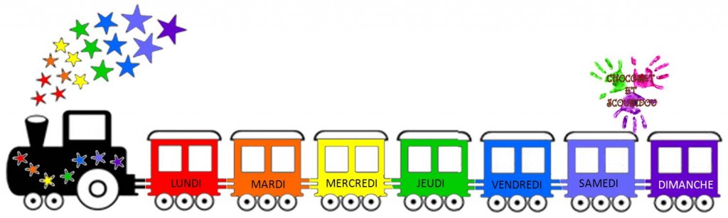 La comptine des jours – Chocolat et Scoubidou
