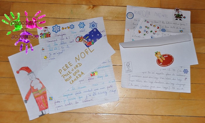 Lettre au Père Noël | Chocolat et Scoubidou