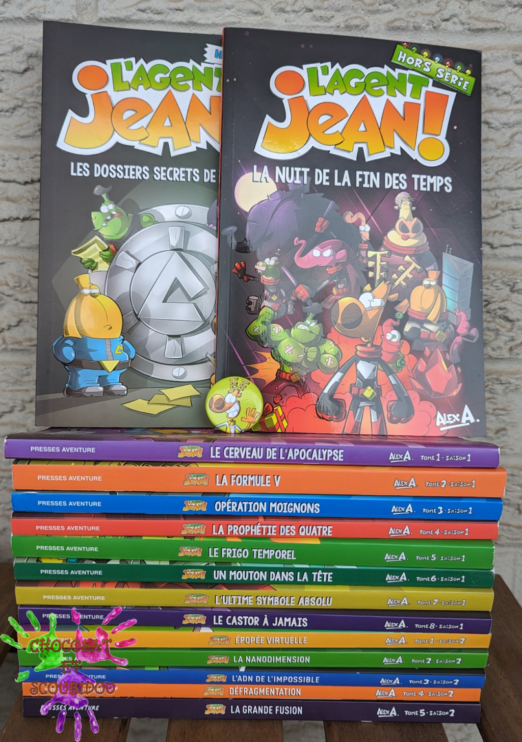 L'Agent Jean | Chocolat et Scoubidou