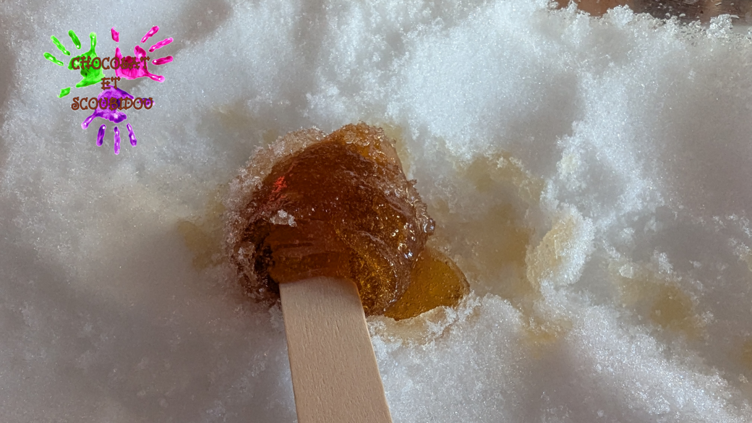 Tire d'érable maison | Chocolat et Scoubidou